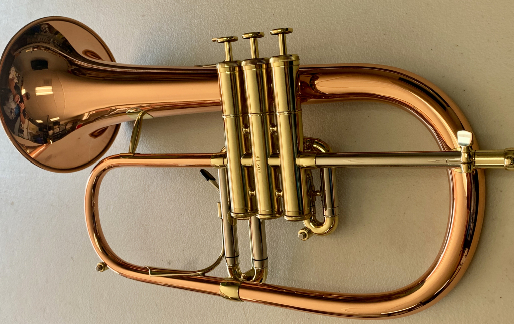 Kanstul 1525 Flugel Horn S/n 41509 (All Copper Bell) – HornTrader.com