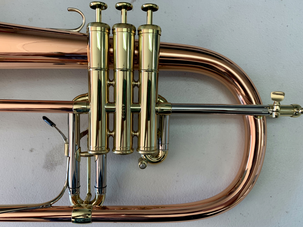 Kanstul 1525 Flugel Horn S/n 41509 (All Copper Bell) – HornTrader.com
