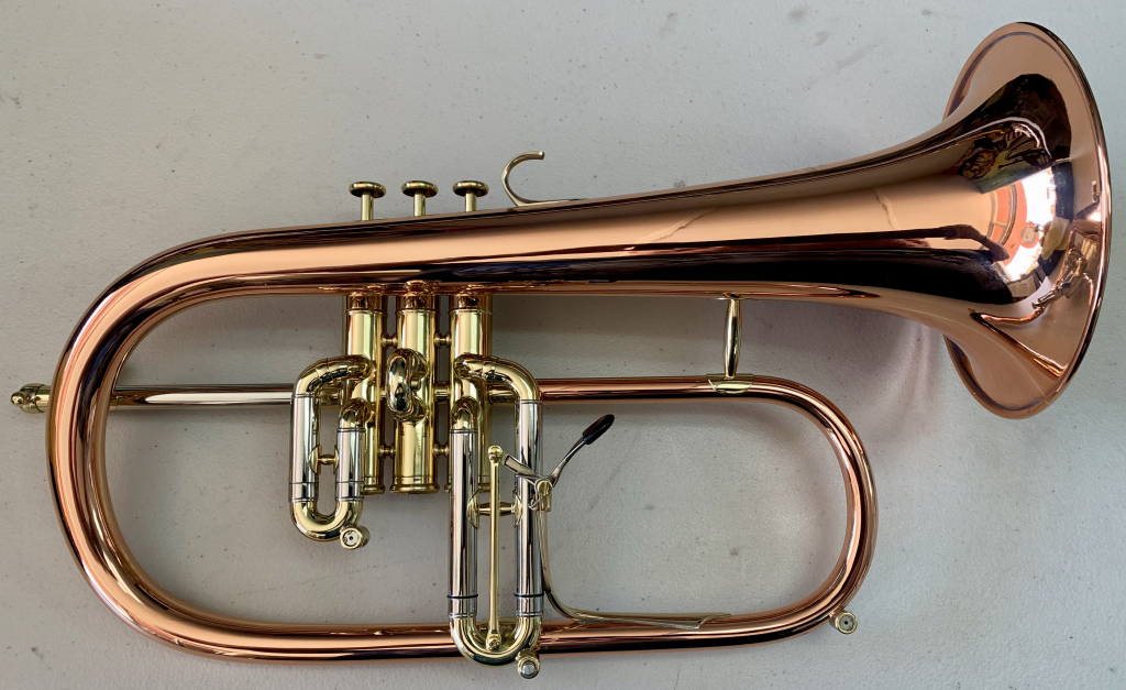 Kanstul 1525 Flugel Horn S/n 41509 (All Copper Bell) – HornTrader.com