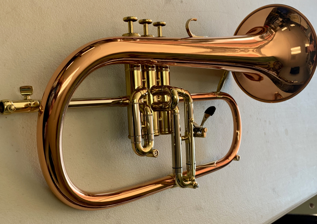 Kanstul 1525 Flugel Horn S/n 41509 (All Copper Bell) – HornTrader.com